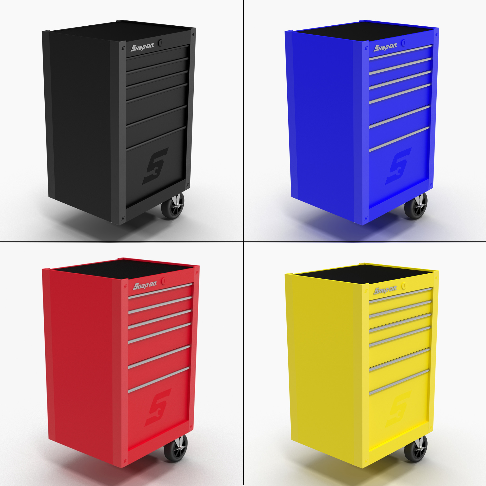 Tool Storage End Collection 3D Model - 3DHunt.co
