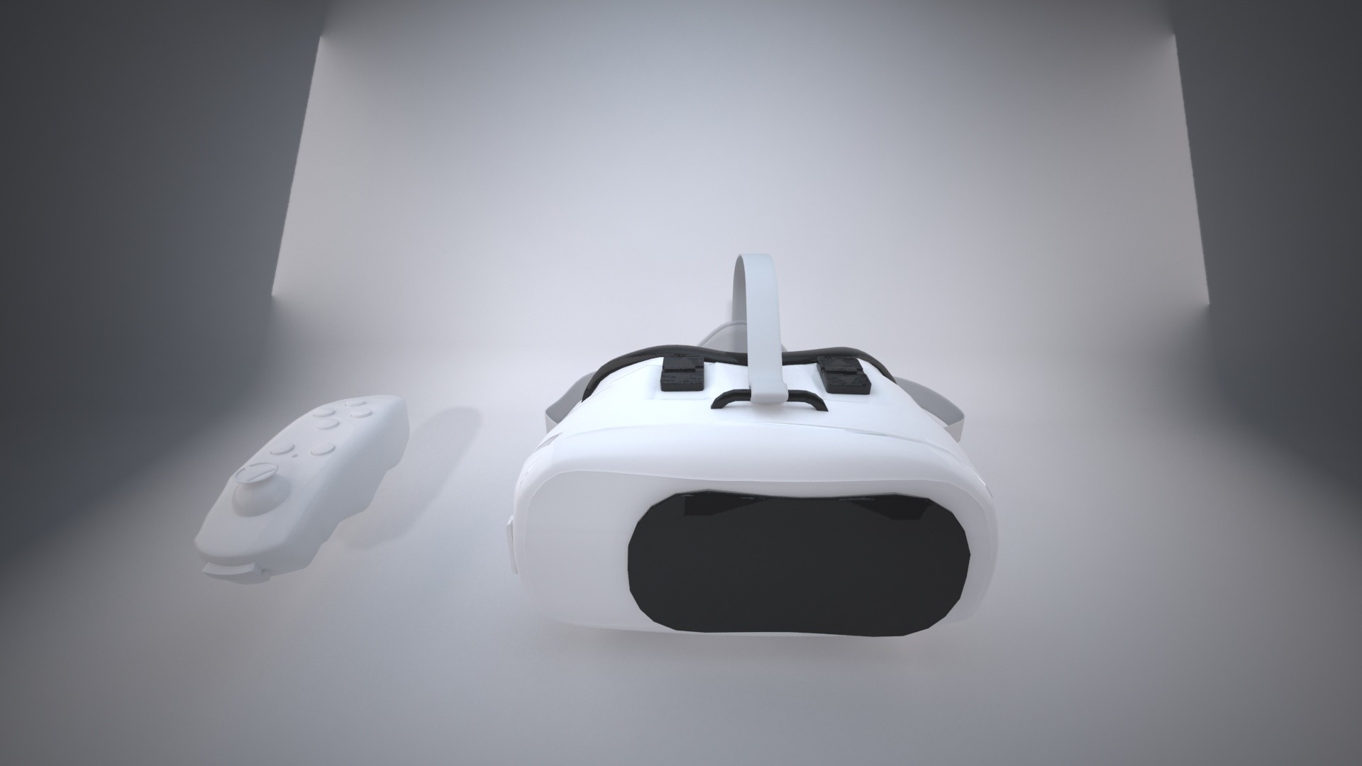 vr pro vr glass 3D Model - 3DHunt.co