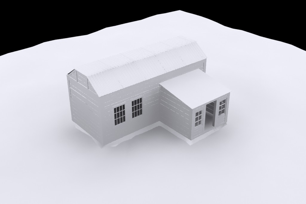Stalker house 3D model 3D Model - 3DHunt.co