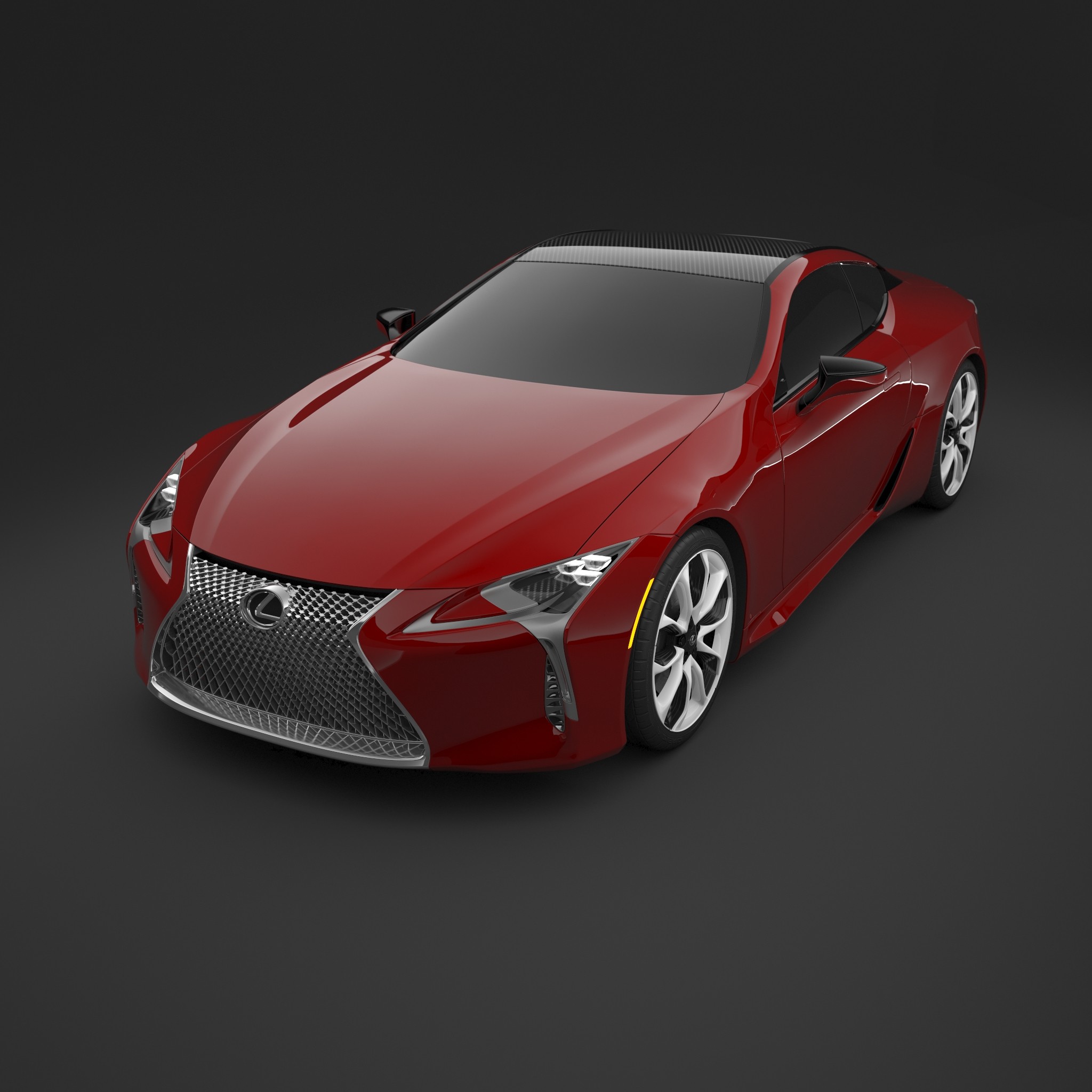 3D model Lexus LC 500 - 3DHunt.co