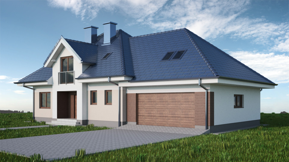 House 01_C2 3D model 3D Model - 3DHunt.co