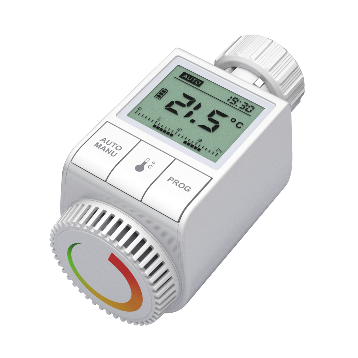 3D model Digital radiator thermostatic valve 3D Model - 3DHunt.co