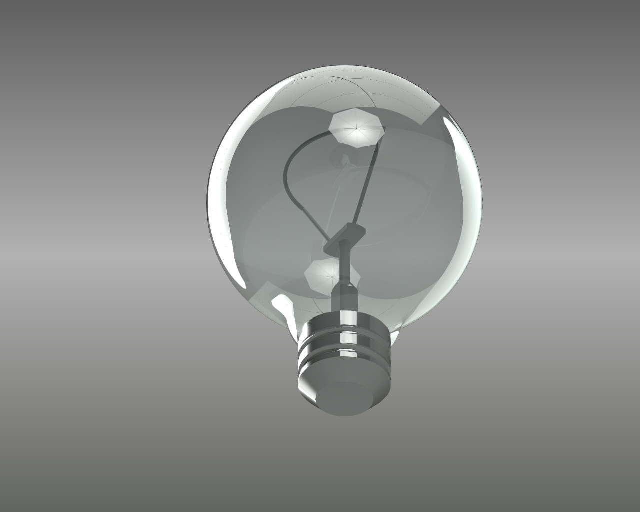 3D lightbulb 3D Model - 3DHunt.co