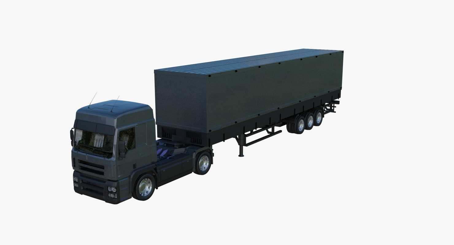 3D model Trailer 3D Model - 3DHunt.co