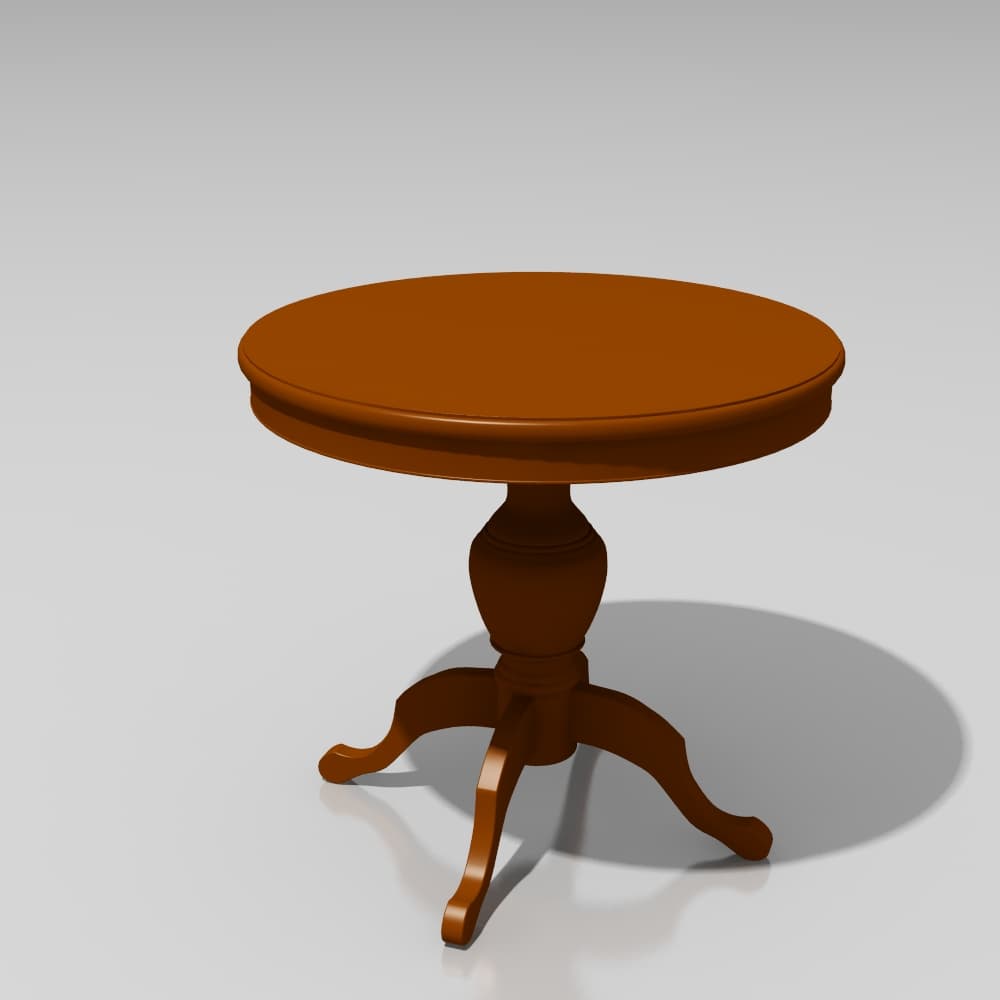 Table 02 3D Model - 3DHunt.co