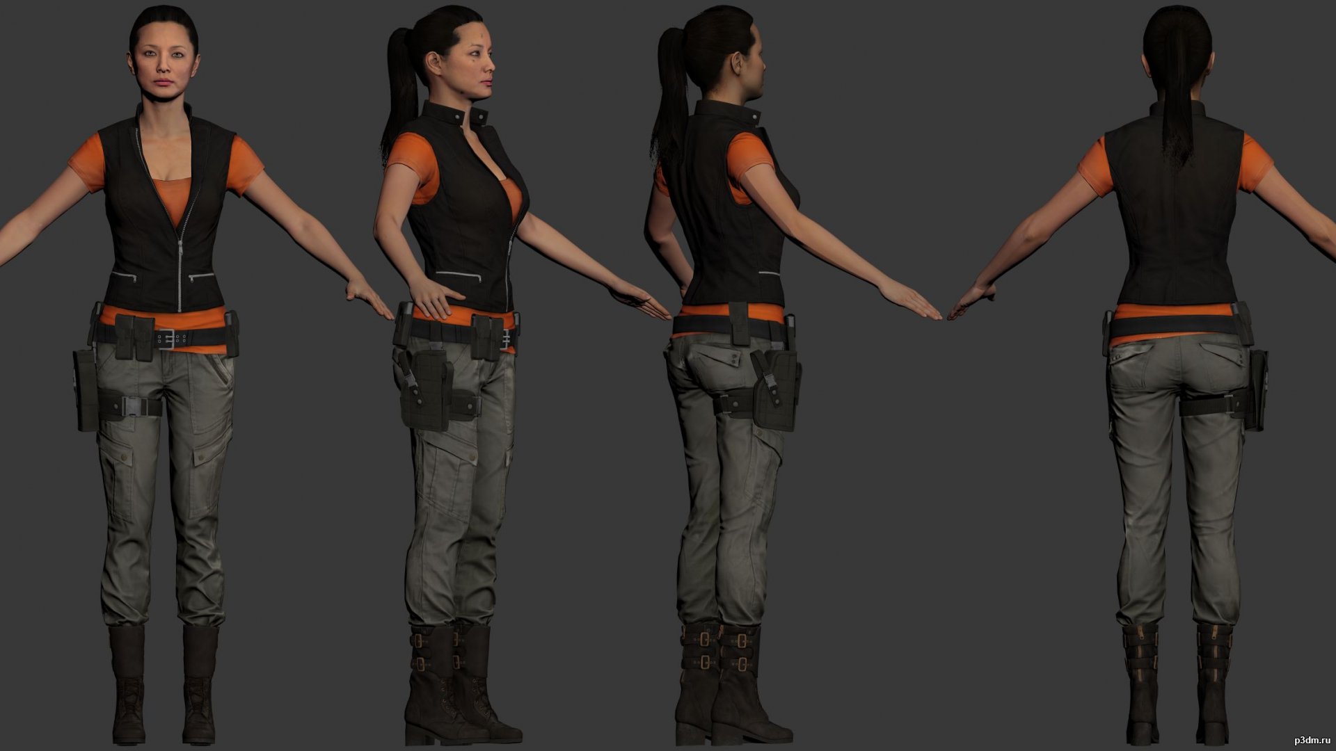 Khai Minh Dao [criminal] 3D Model - 3DHunt.co