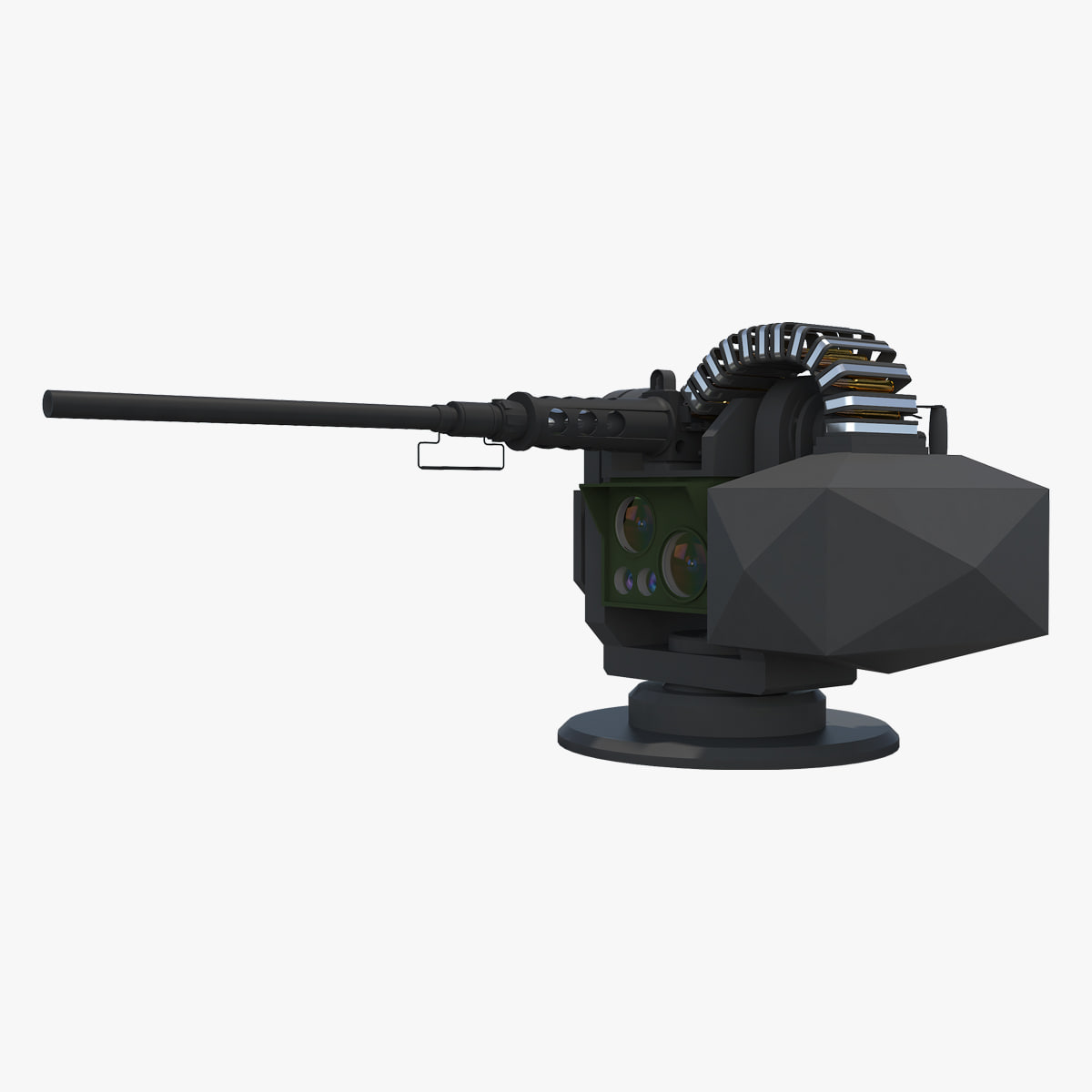 M2 Browning CROWS System 3D Model - 3DHunt.co