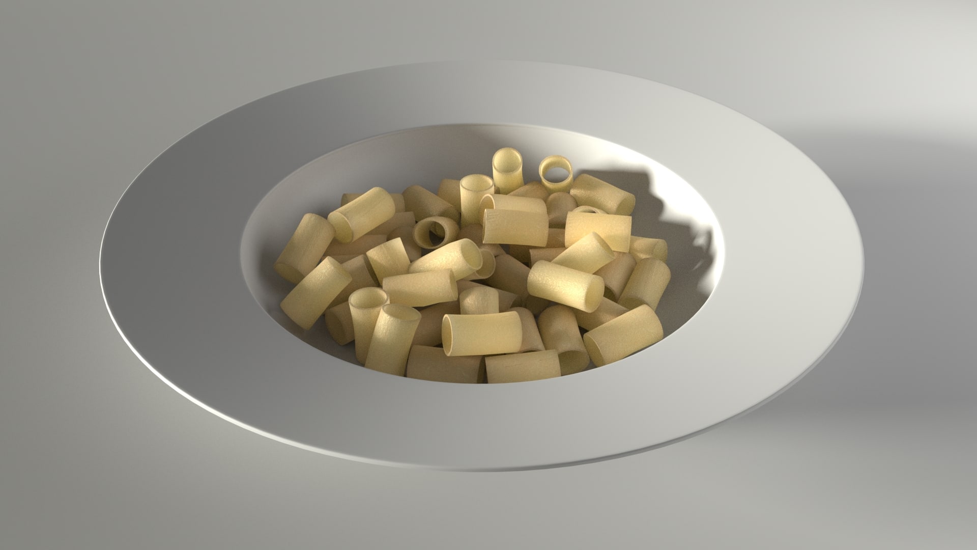Pasta 3D model 3D Model - 3DHunt.co