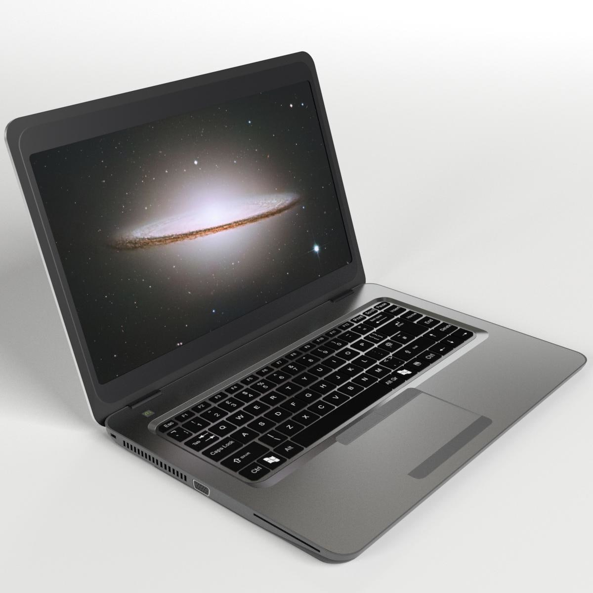 Laptop Computer 3D model 3D Model - 3DHunt.co