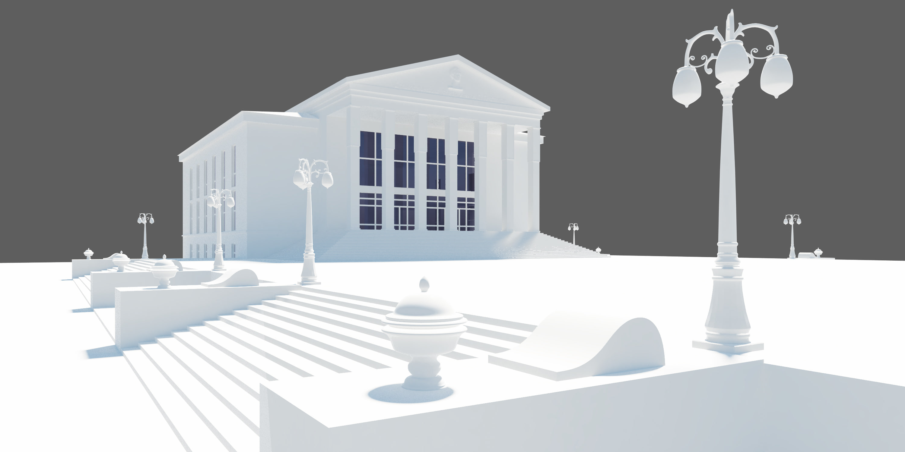 Theatre of Drama 3D Model - 3DHunt.co