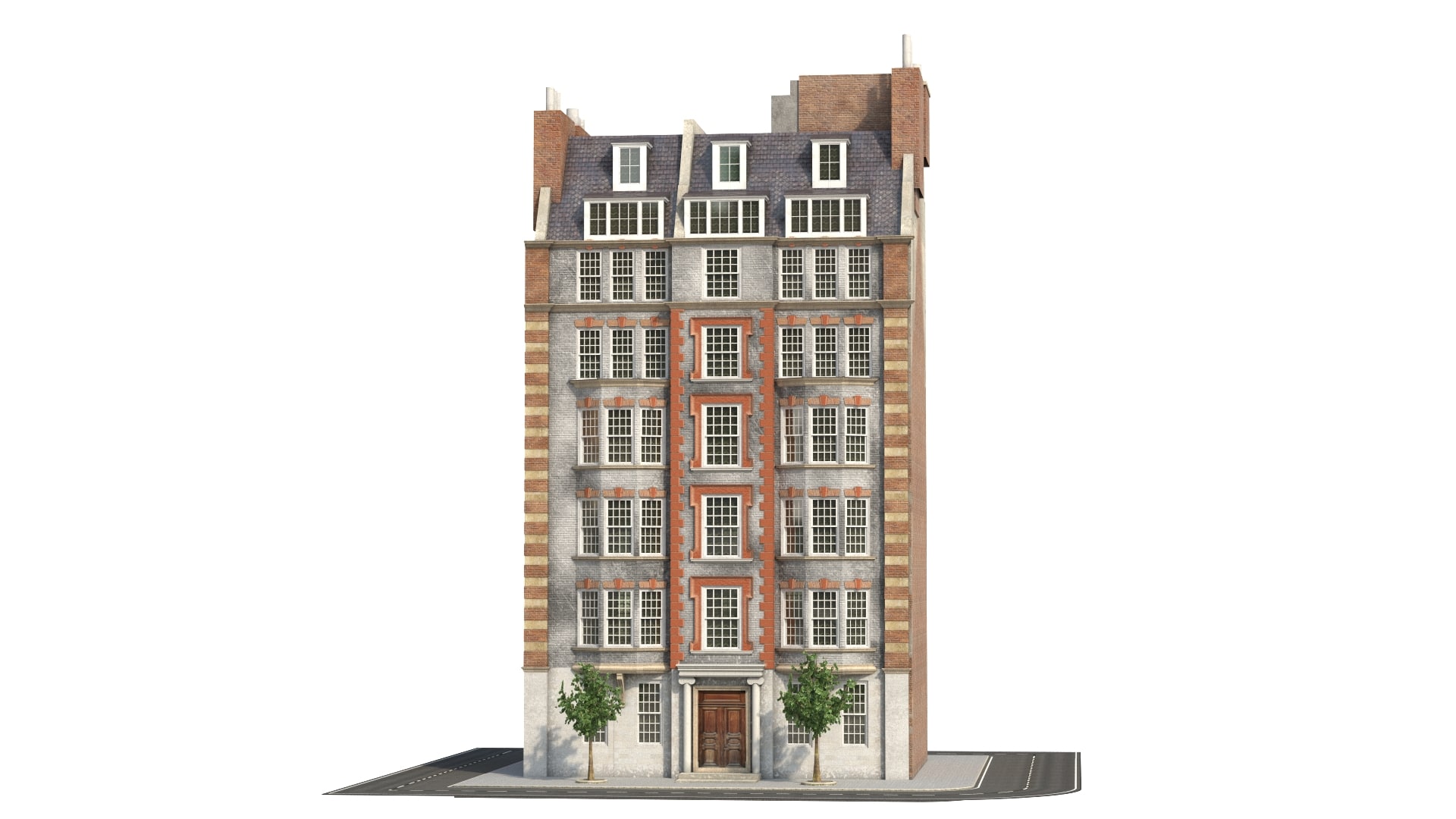 London building G 3D Model - 3DHunt.co