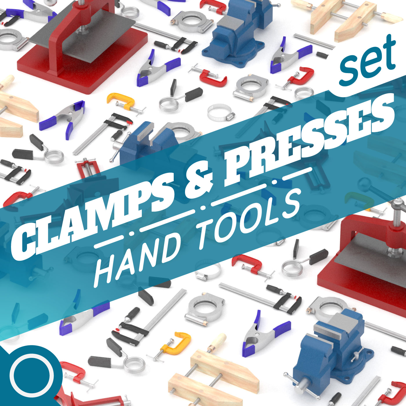 Clamps & Presses 3D Model - 3DHunt.co