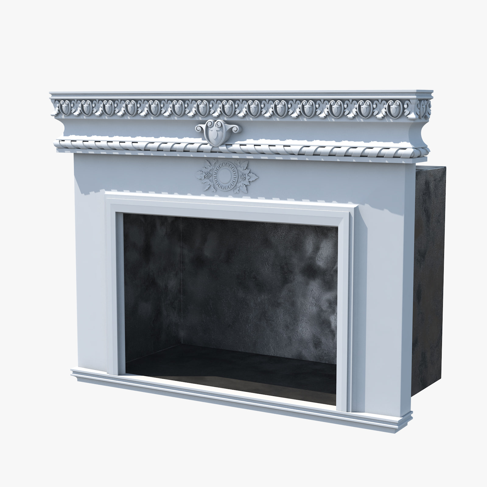 Fireplace 3D Model - 3DHunt.co