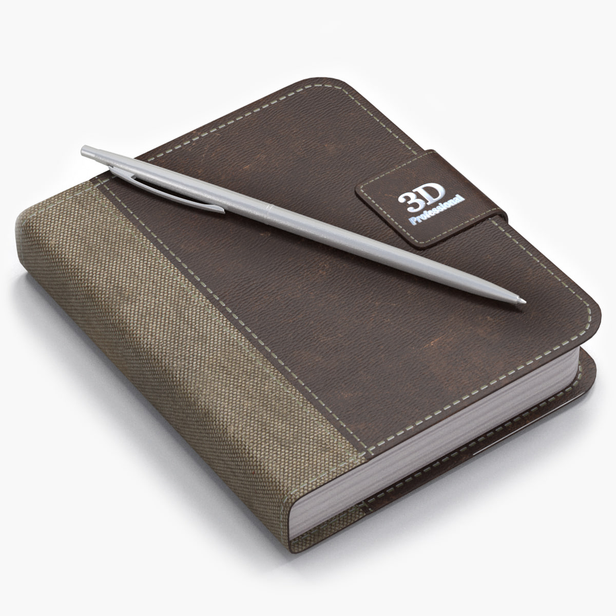 3D model Pen and Notepad Free 3D Model - 3DHunt.co