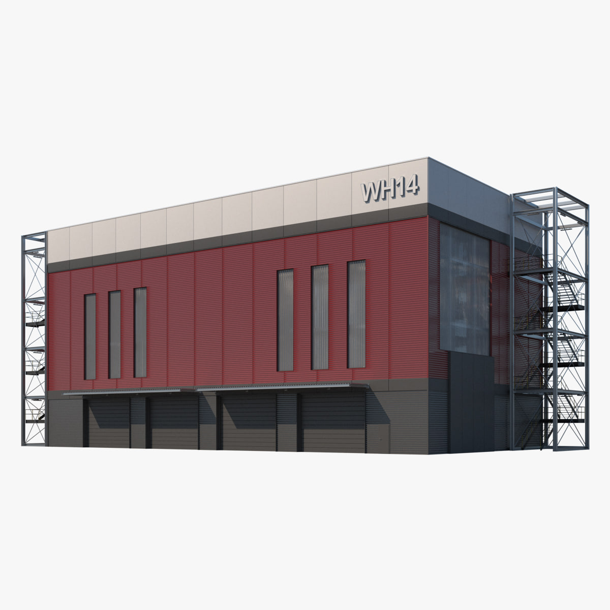 Warehouse 17 model 3D Model - 3DHunt.co