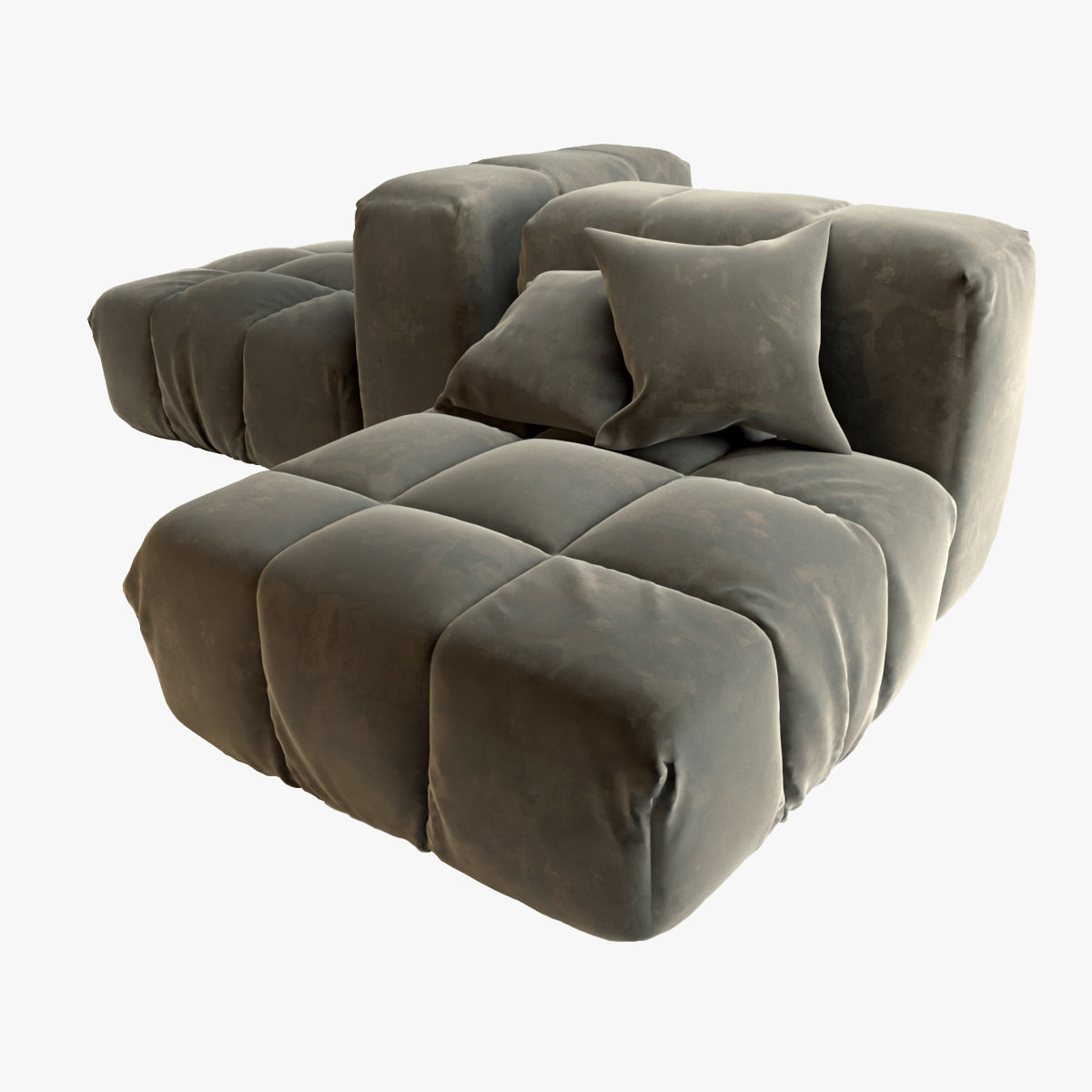 Modular Sofa 3D Model - 3DHunt.co