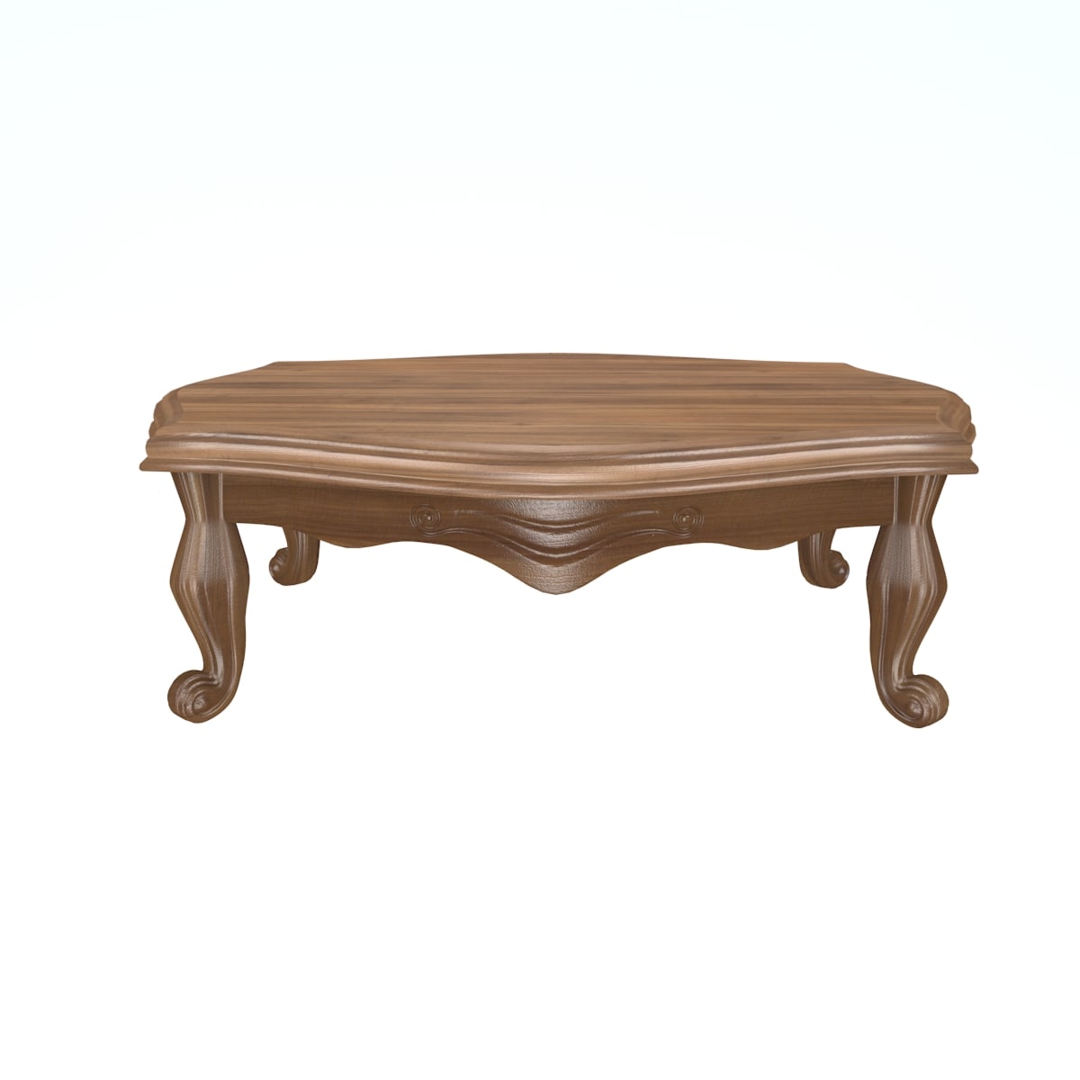 CLASSIC COFFE TABLE 3D 3D Model - 3DHunt.co