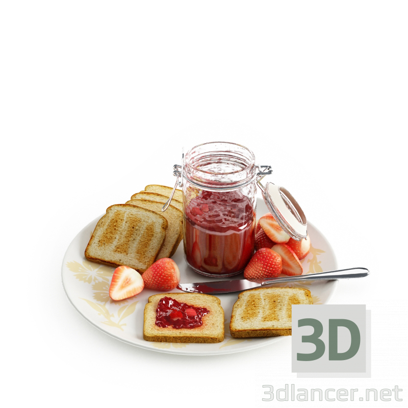 3D-Model Food - 3DHunt.co