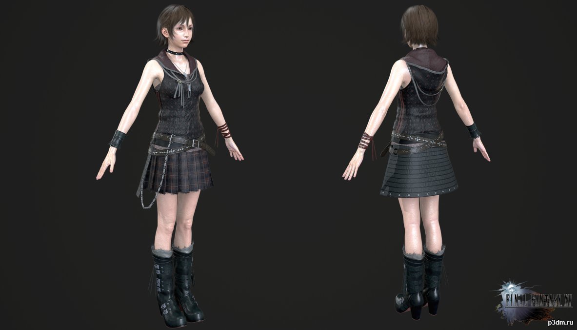 Iris Amicitia 3D Model - 3DHunt.co