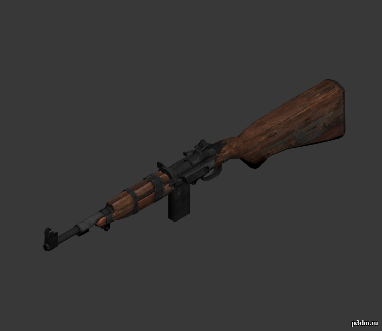 Carabine 3D Model - 3DHunt.co