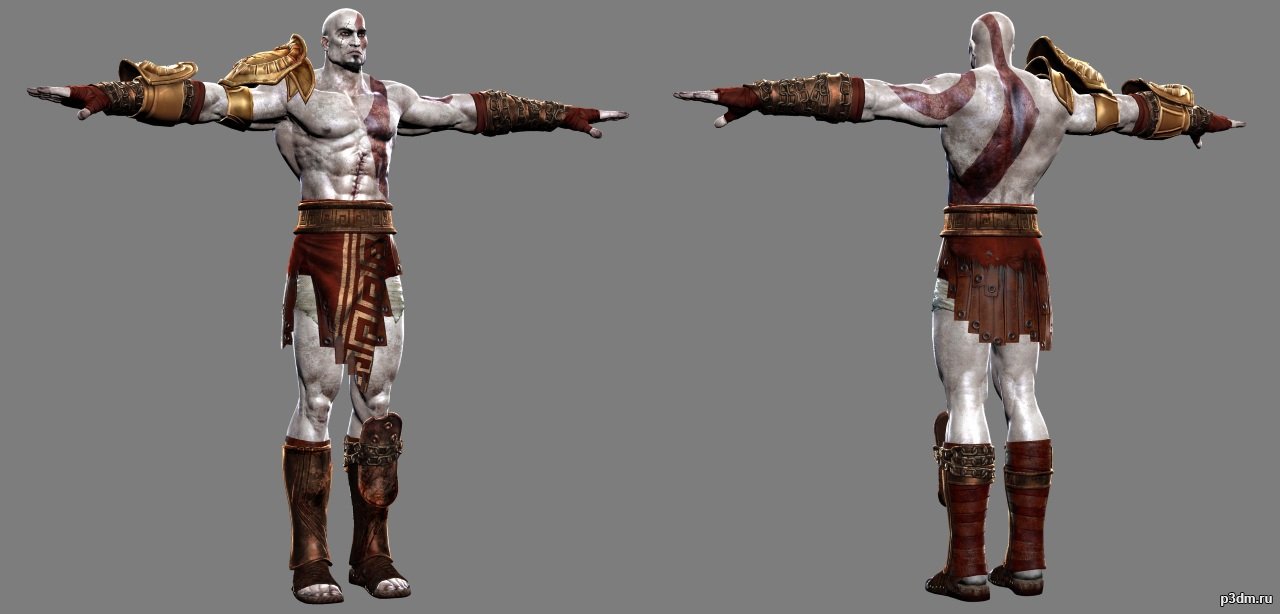 Kratos 3D Model - 3DHunt.co