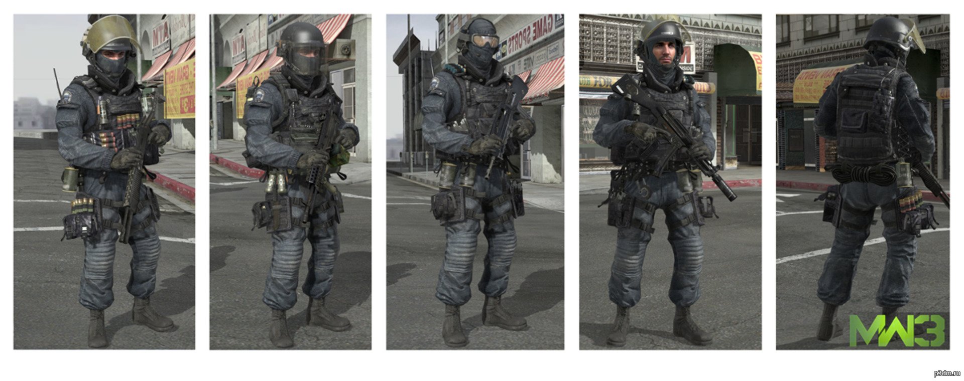 GIGN 3D Model - 3DHunt.co