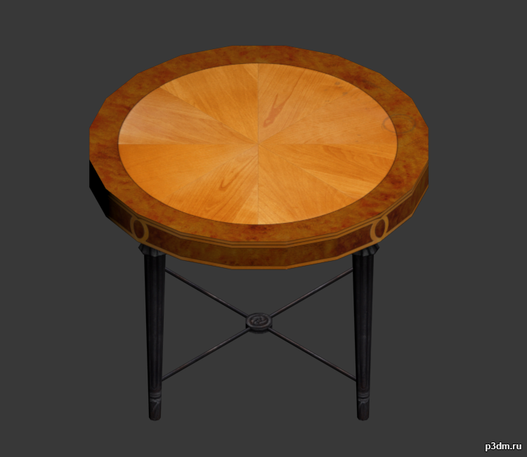 Sidetable 3D Model - 3DHunt.co
