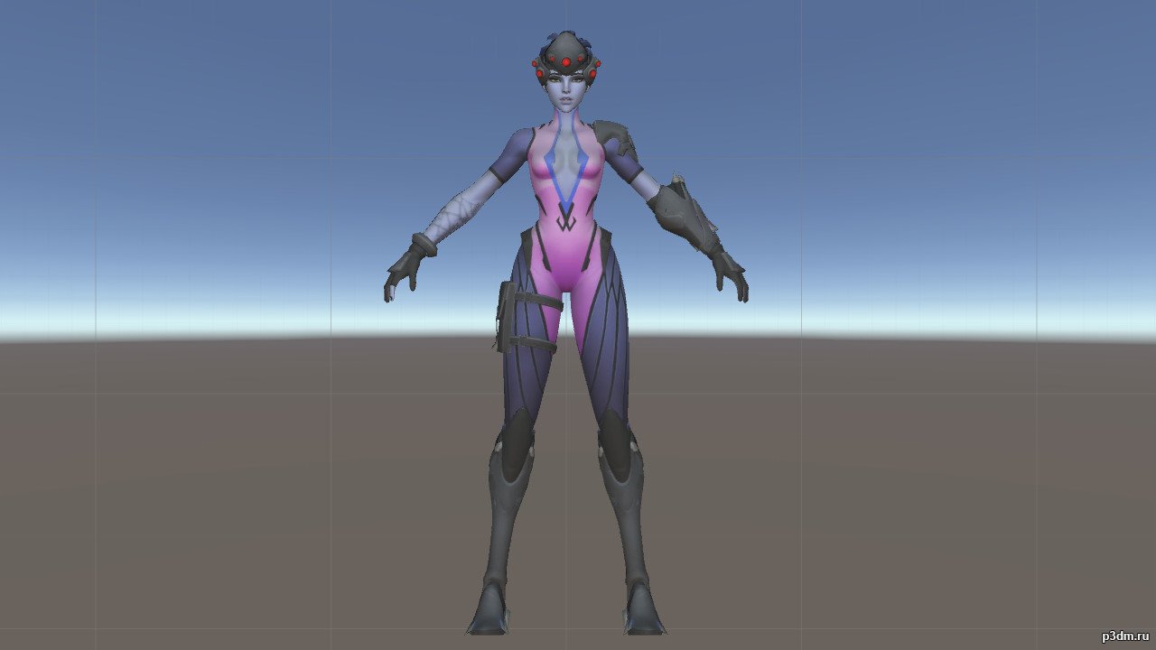 Widowmaker 3D Model - 3DHunt.co