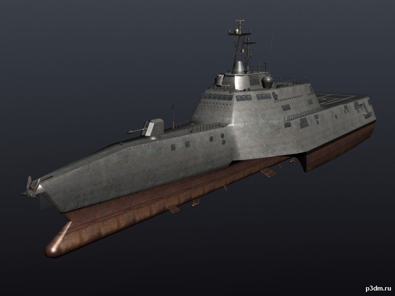 Aegis-class Combat Ship 3D Model - 3DHunt.co