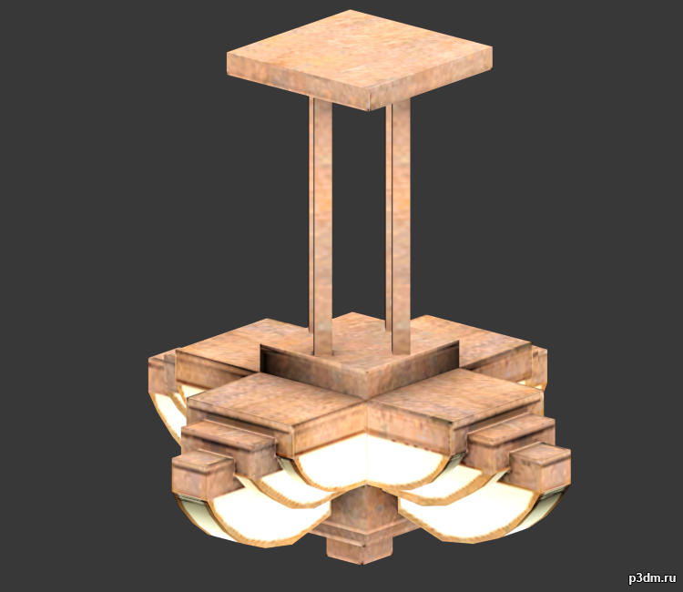 Light Celing 3D Model - 3DHunt.co