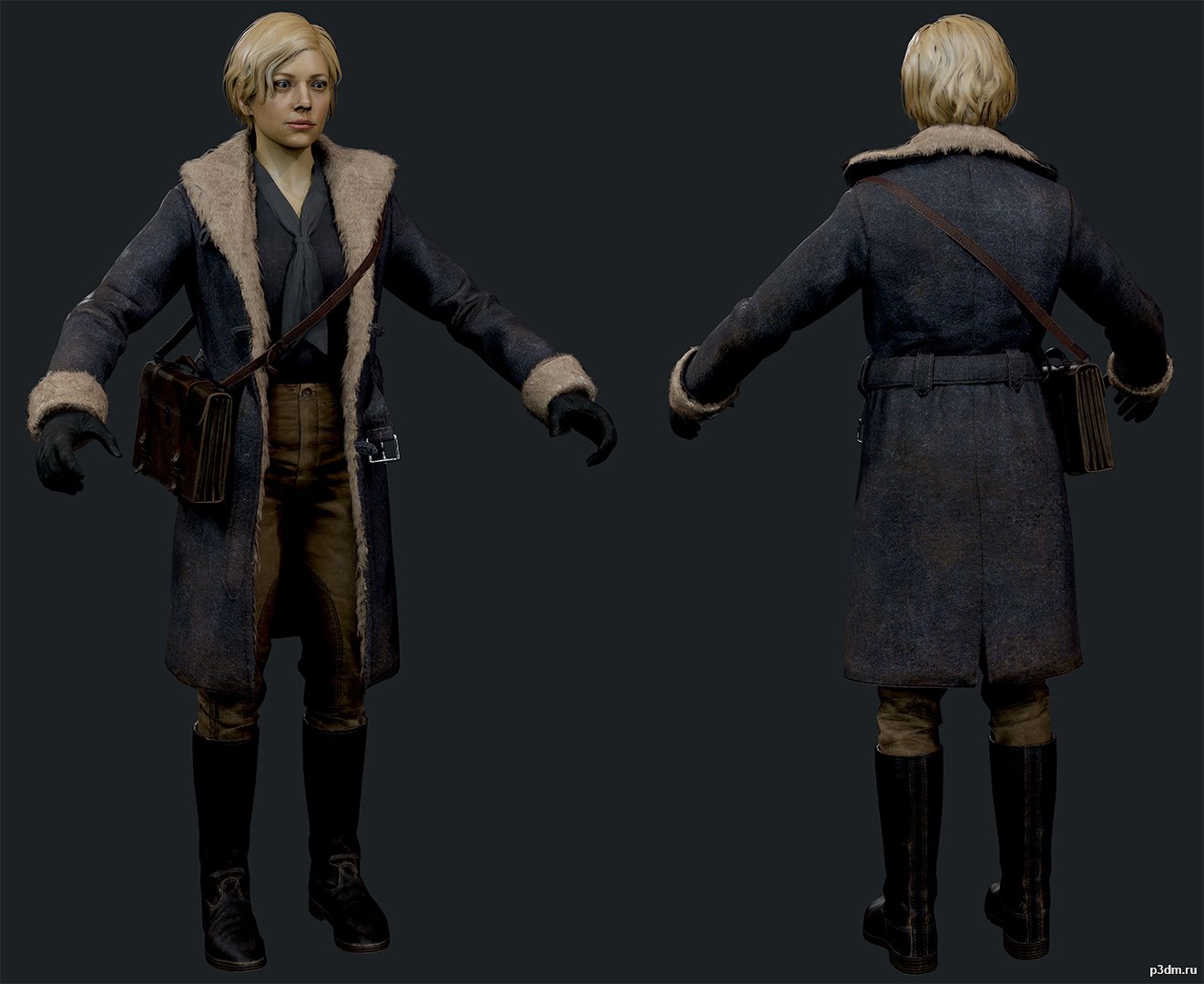 Marie Fischer 3D Model - 3DHunt.co