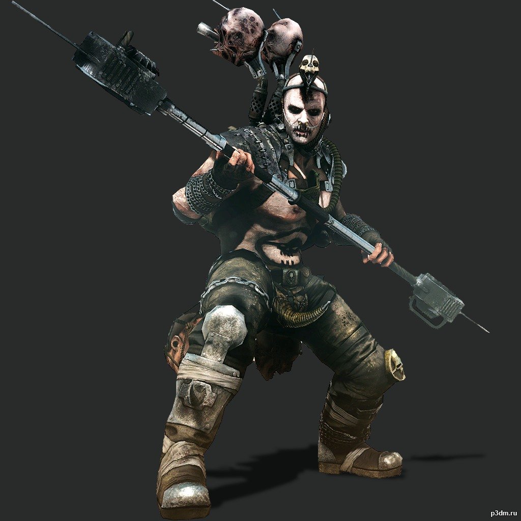 Scrotus With Blade 3D Model - 3DHunt.co