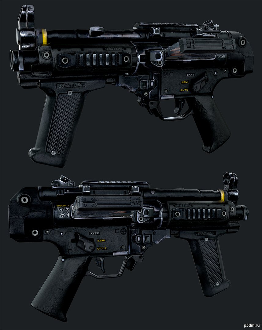 SMG VPR 3D Model - 3DHunt.co