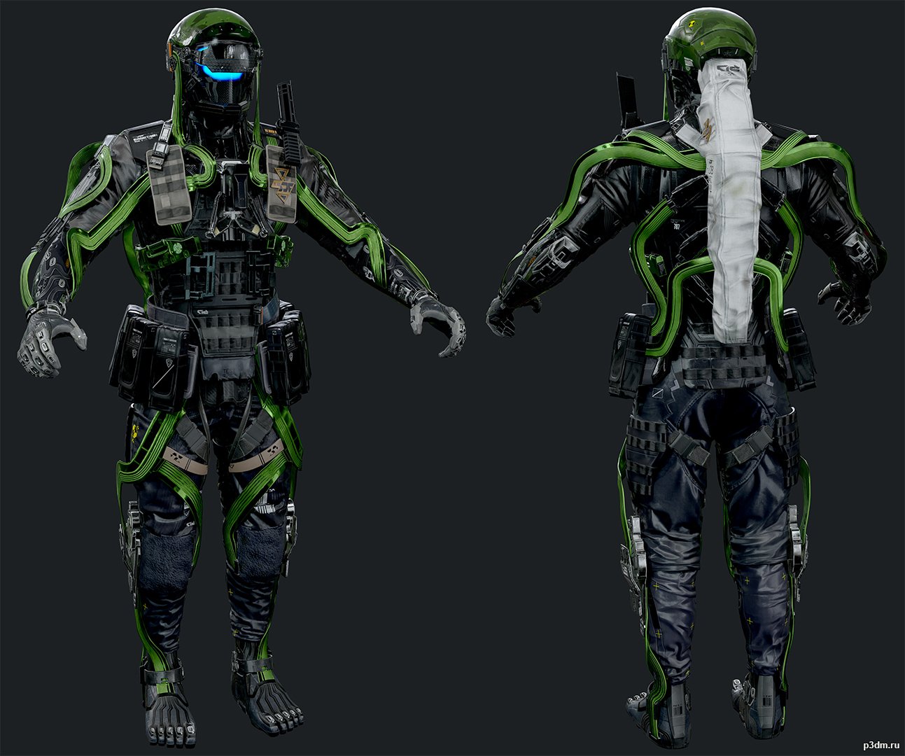 FTL: Military Spec 3D Model - 3DHunt.co