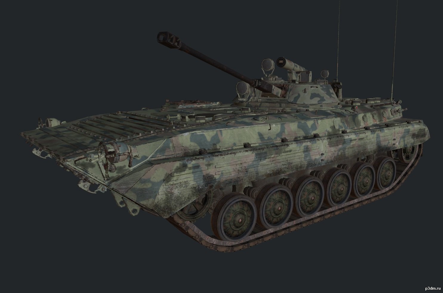 BMP-2 3D Model - 3DHunt.co