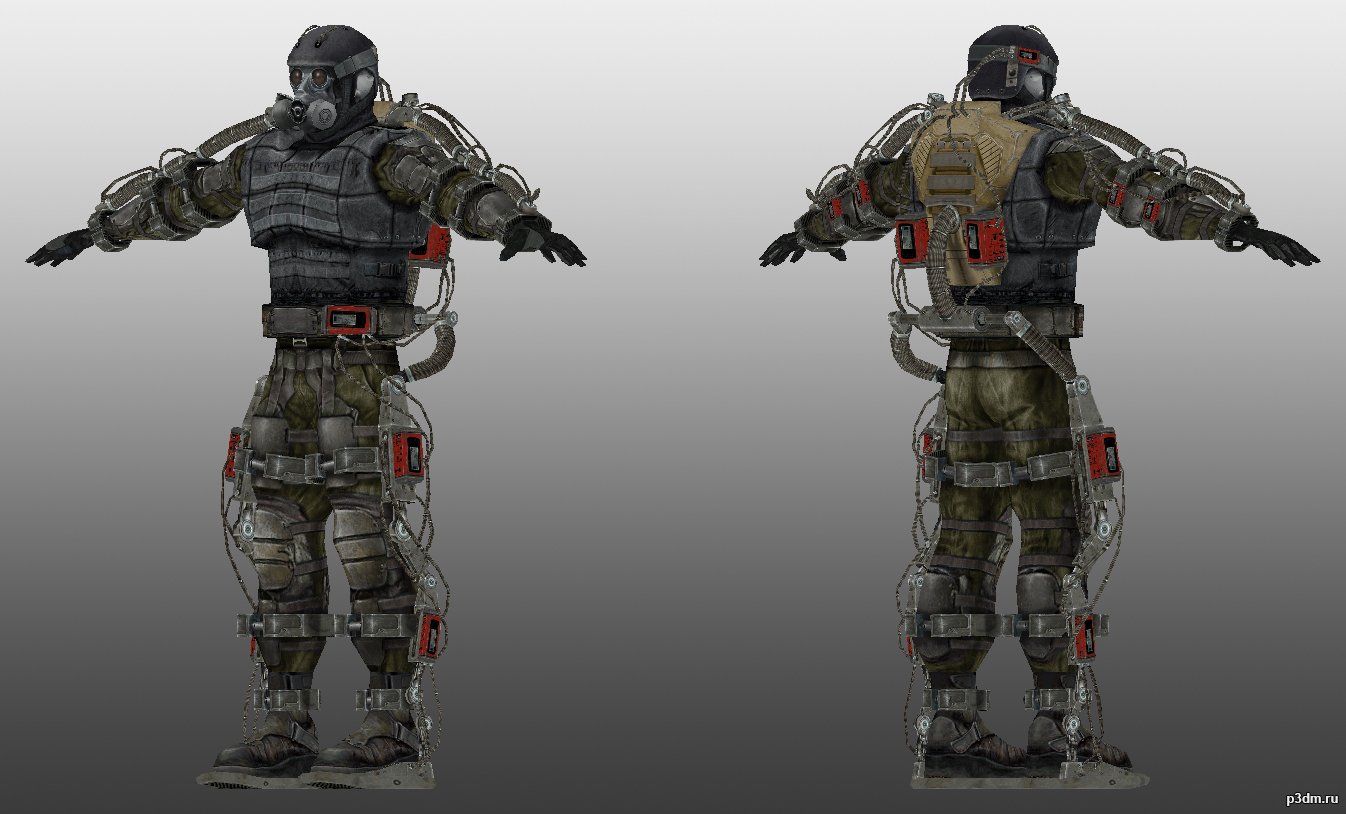 Exoskeleton 3D Model - 3DHunt.co