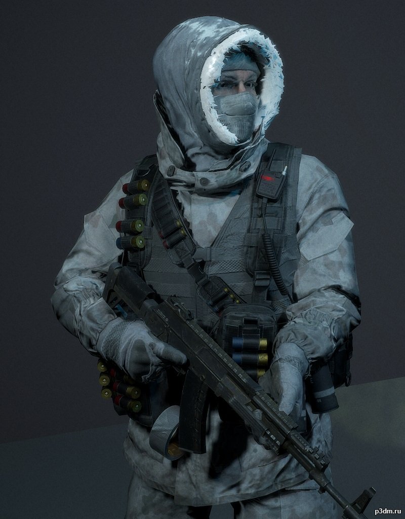 Arctic Spetsnaz 3D Model - 3DHunt.co