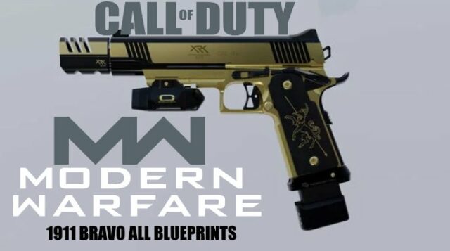 Colt 1911 COD MW2019 All Blueprints 3D Model_60d8457d7ca7b.jpeg - 3DHunt.co