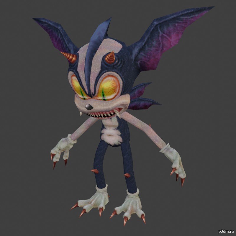 Zodick the Hellhog 3D Model - 3DHunt.co