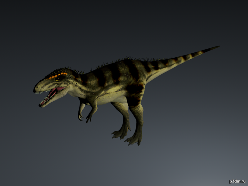 Mapusaurus 3D Model - 3DHunt.co