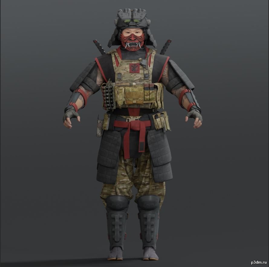 Ronin: Honj 3D Model_617d103ac2fb9.jpeg - 3DHunt.co