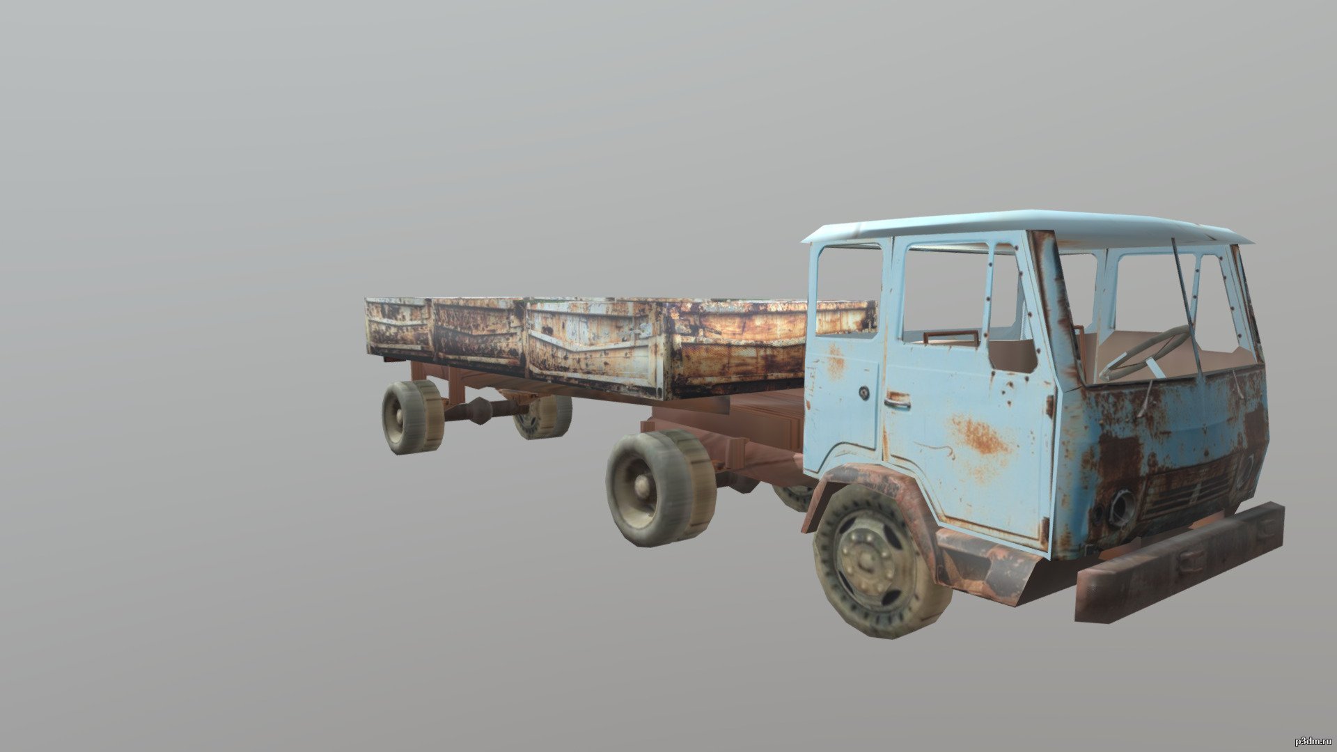 Kaz 608 (Kolhida) 3D Model - 3DHunt.co
