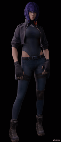 Motoko kusanagi 3D Model_62f9134a2655d.png - 3DHunt.co